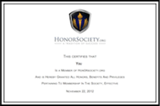Jaarul Dinker | Honor Society - Official Honor Society® Website