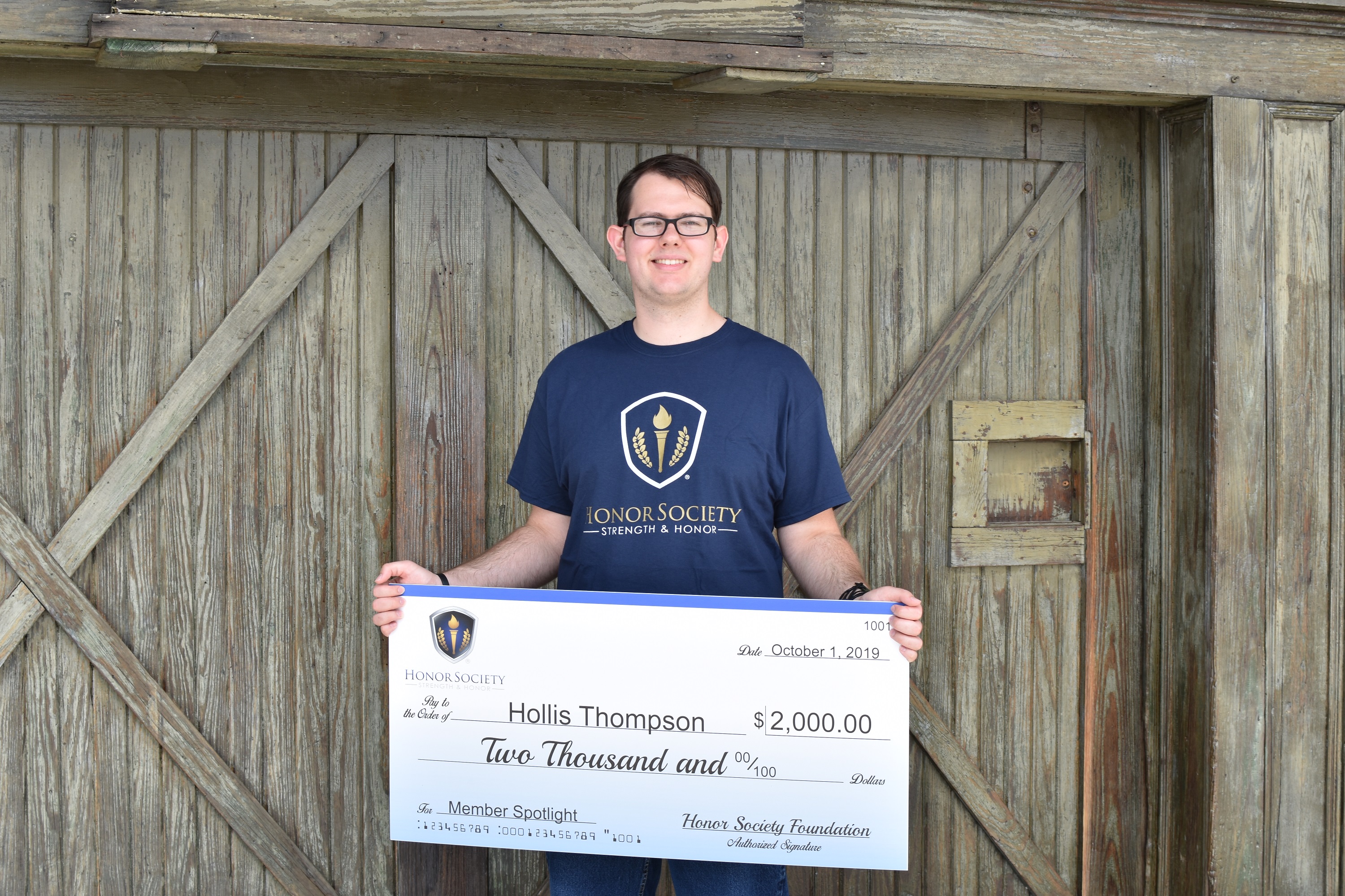 Hollis Thompson | Honor Society - Official Honor Society® Website